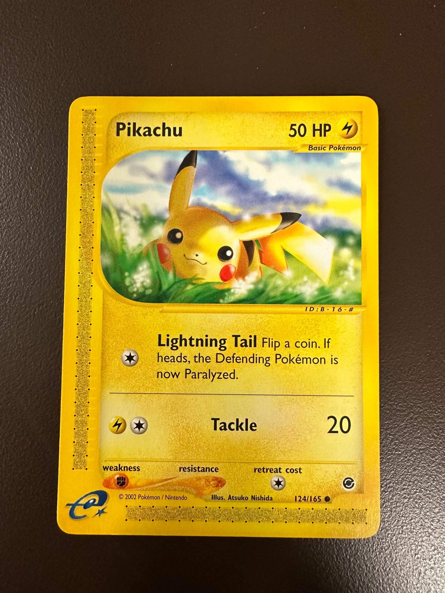 2002 Pokemon Pikachu Expedition 124 of 154 eReader Moderately Played ...