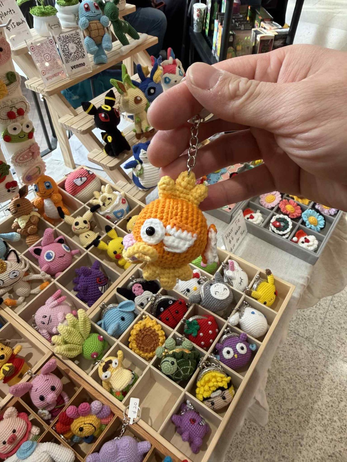 2025 Pokemon Keychain Handmade Thin Yarn – Jwong Boutique